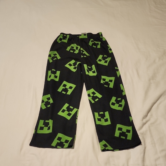 Minecraft | Pajamas | Minecraft Creeper Pajama Pants Black And Green ...